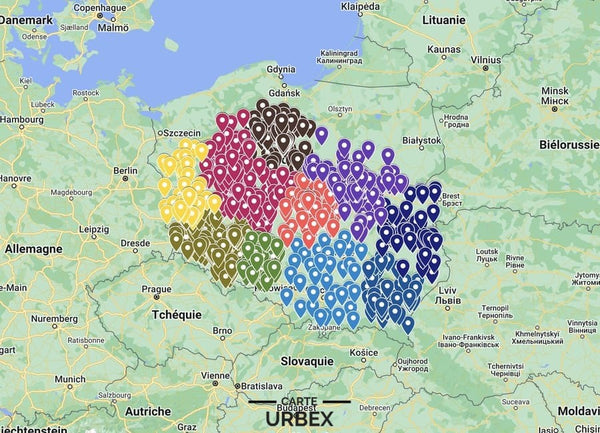 Mapa Urbex Polski – Carte Urbex